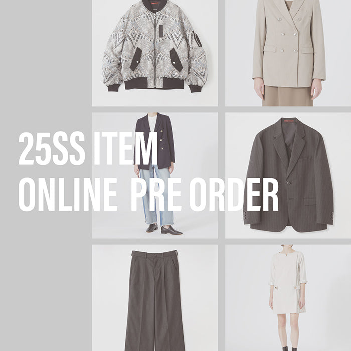 【PRE ORDER】EC限定先行予約 - 25SS｜LOVELESS(ラブレス) - SANYO ONLINE STORE | 三陽商会