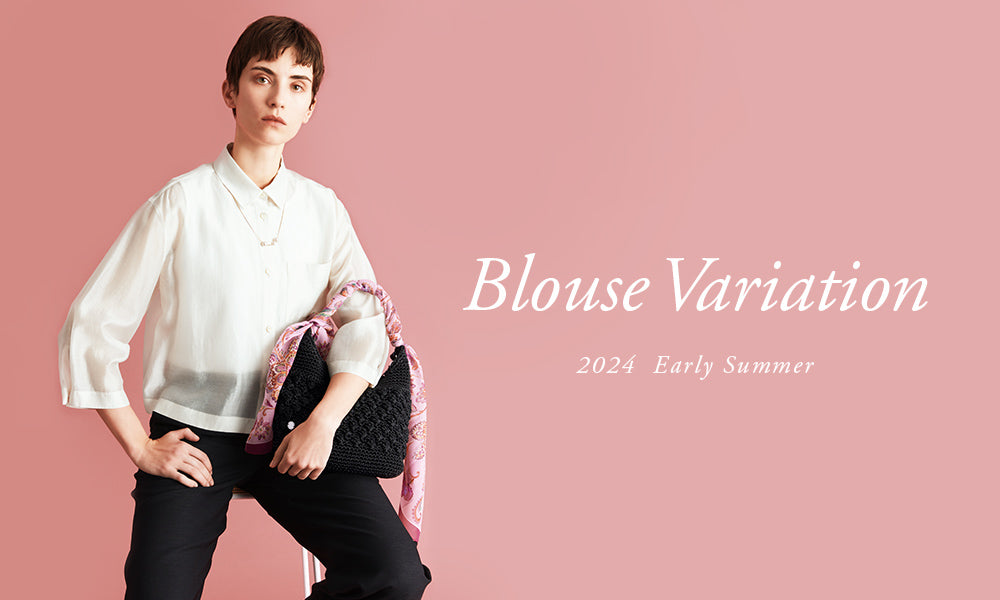 TRANS WORK Blouse Variation｜TRANS WORK(トランスワーク) - SANYO ONLINE STORE | 三陽商会