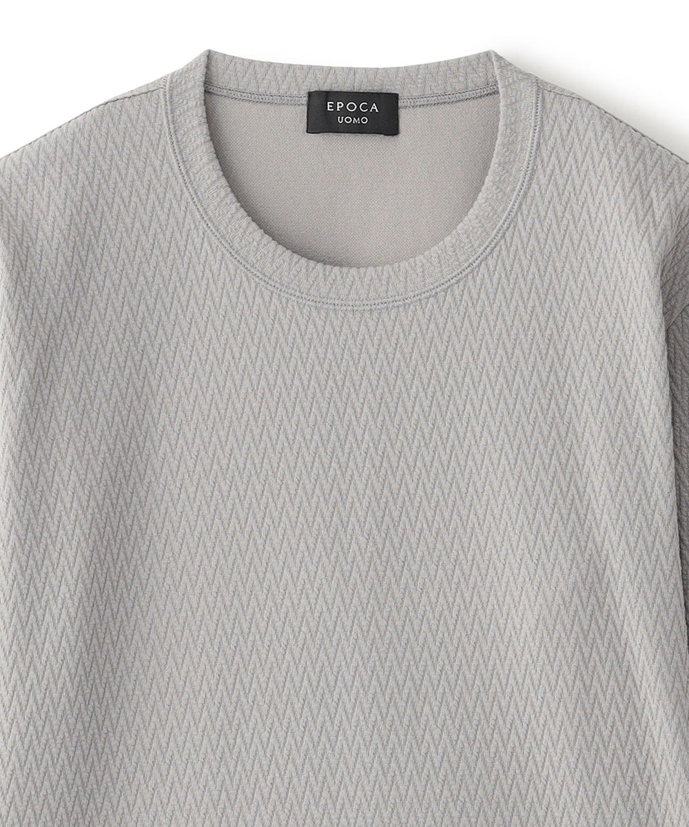 トライアングルブリスターロングTシャツ(トップス)｜EPOCA UOMO(エポカ ウォモ)のファッション通販 - SANYO ONLINE ...