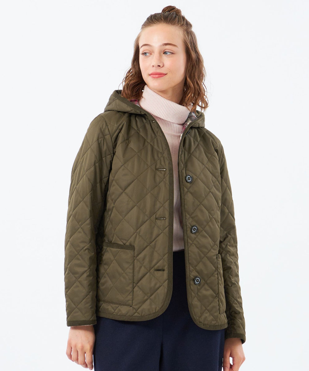 ROYTON MIDDLE HOOD（ロイトンミドルフード）】キルティング(ブルゾン