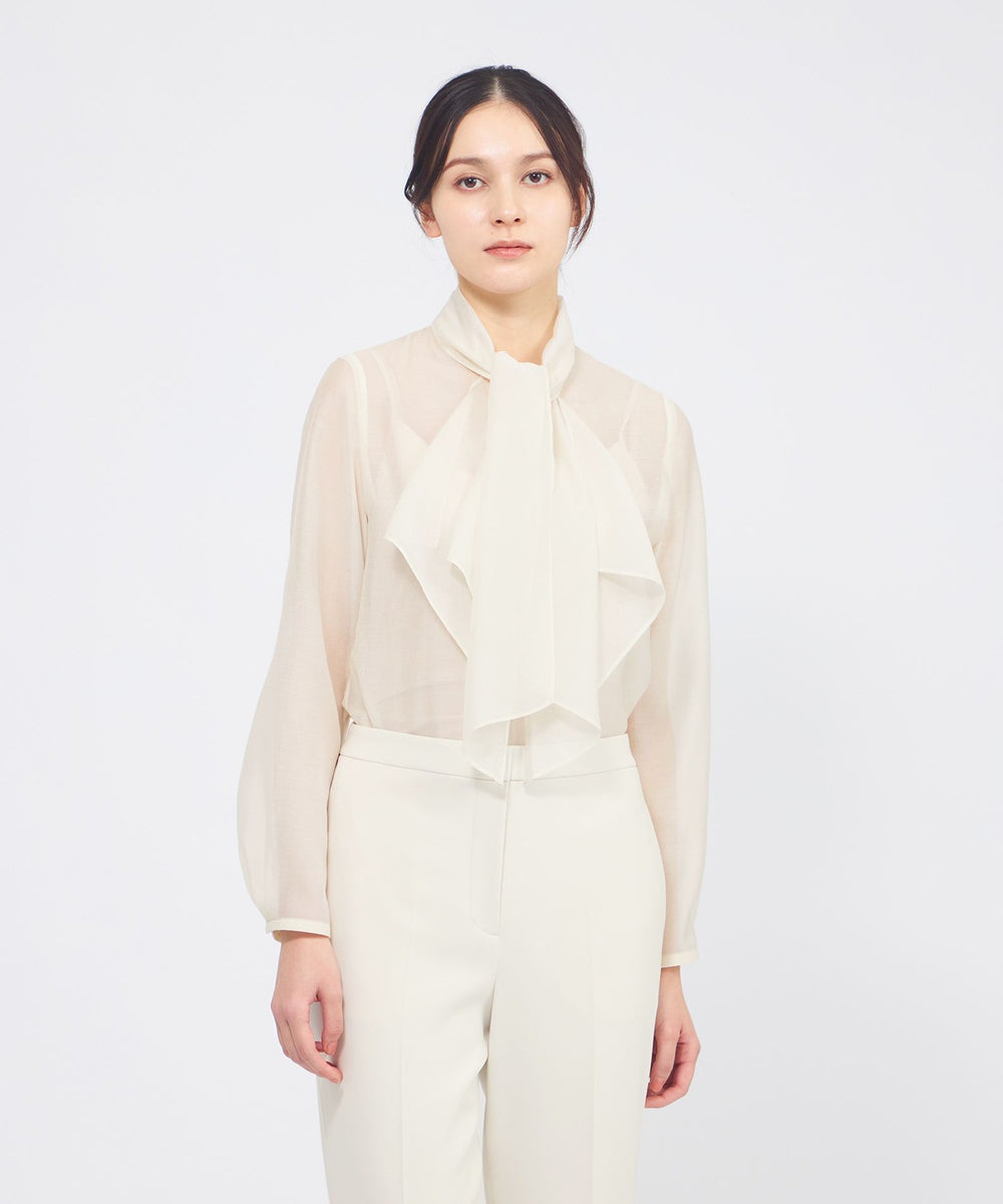 シアークロス フリルブラウス(トップス)｜EPOCA(エポカ)のファッション通販 - SANYO ONLINE STORE | 三陽商会