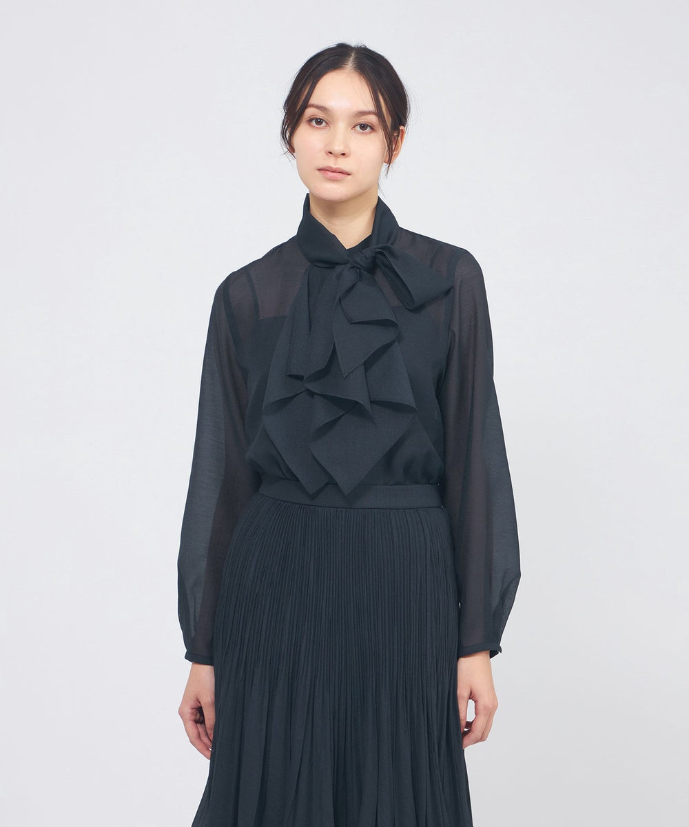 シアークロス フリルブラウス(トップス)｜EPOCA(エポカ)のファッション通販 - SANYO ONLINE STORE | 三陽商会