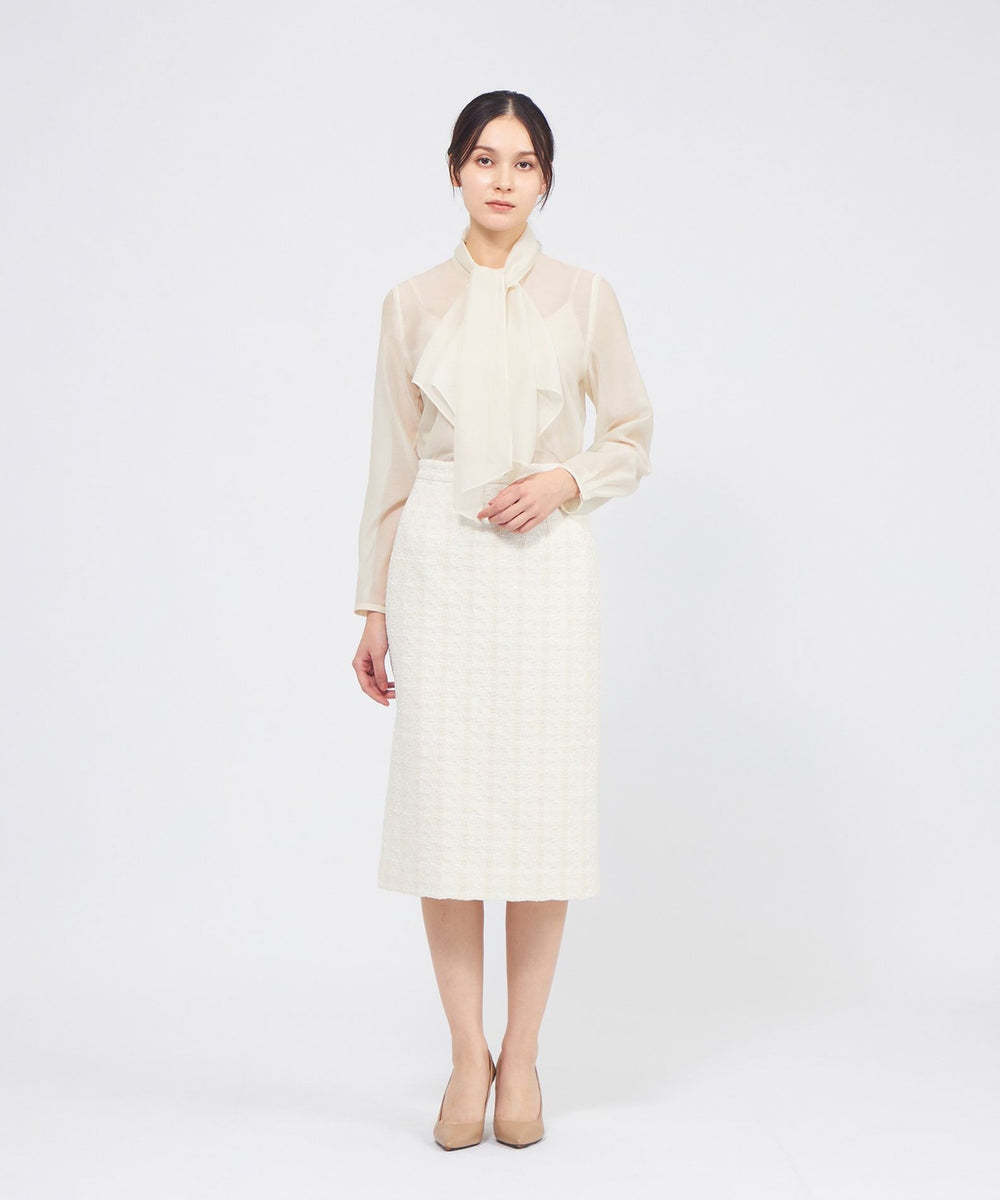 コットンファンシーツィード タイトスカート(スカート)｜EPOCA(エポカ)のファッション通販 - SANYO ONLINE STORE | 三陽商会